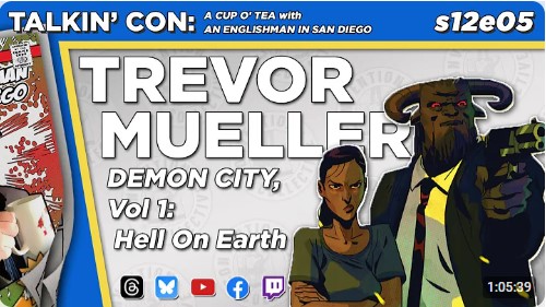 INTERVIEW: Cup O' Tea podcast - Demon City - TrevorAMueller.com